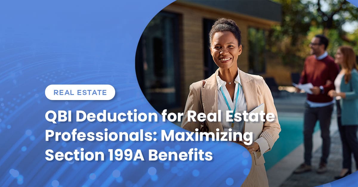 QBI Deduction for Real Estate Professionals: Section 199A - Wiss